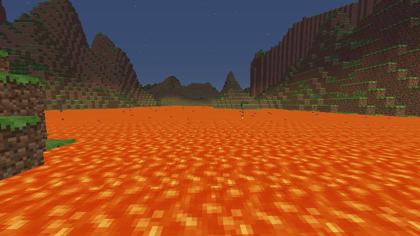 Lava Lands (Survival Games) Minecraft Map
