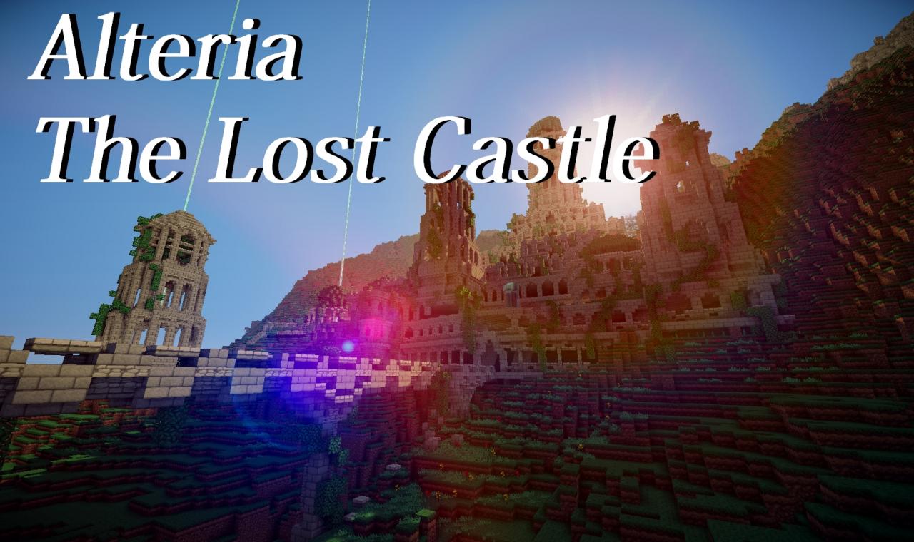 Alteria The lost Castle Minecraft Map