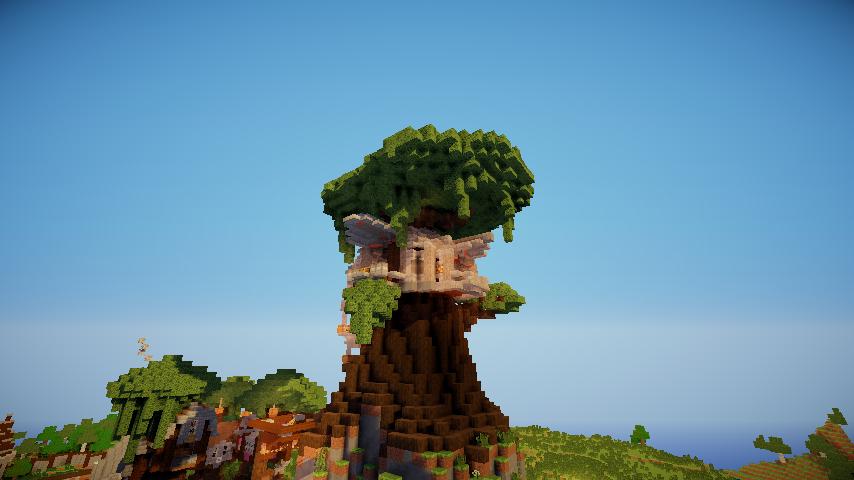Mother Of All Treehouses Minecraft Map