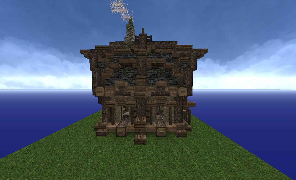 Small fantasy/medieval house...thing.. Minecraft Map
