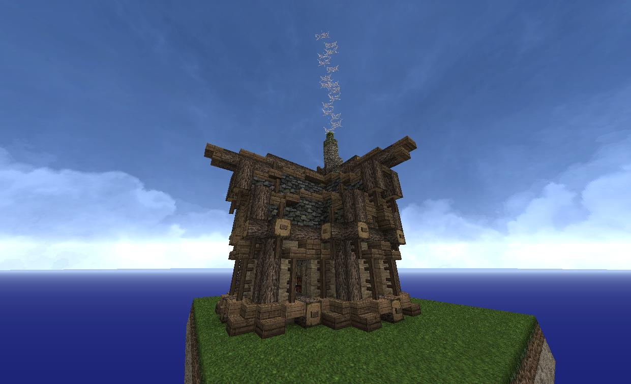 Small fantasy/medieval house...thing.. Minecraft Map