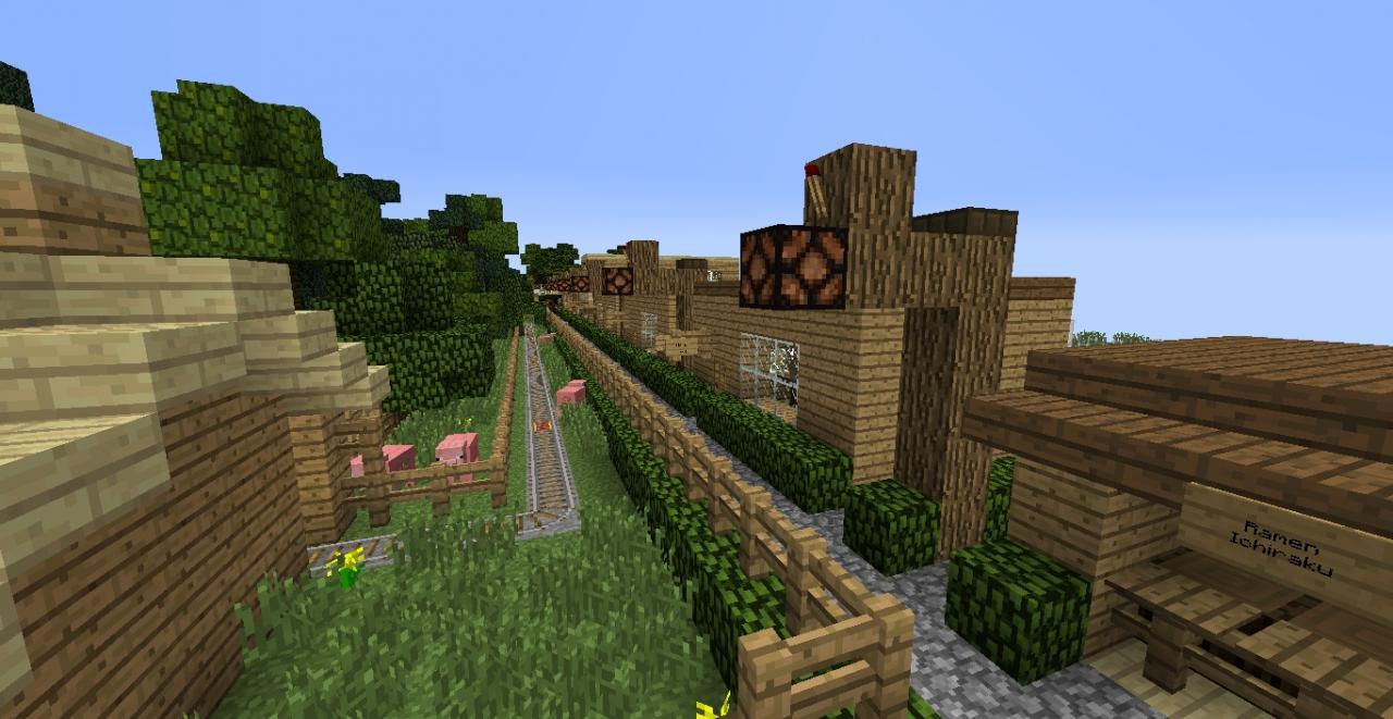 A Peaceful Village Minecraft Map