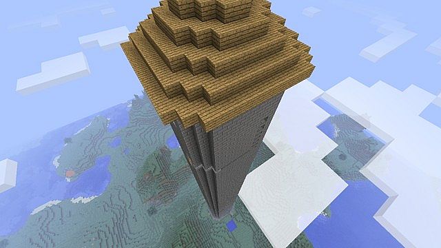 The Diamond Tower - Smart Moving Adventure map Minecraft Map