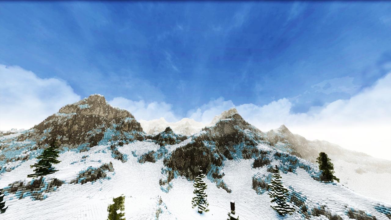 Ultra Realistic NORDIC Terrain + [ Download ] Minecraft Map