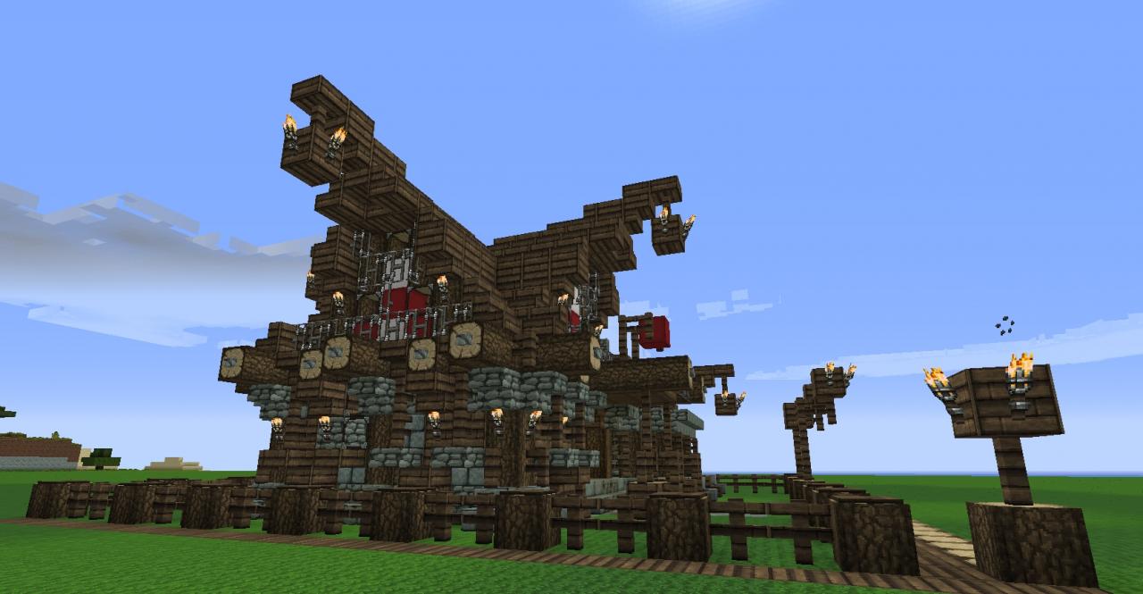 Medieval Blacksmith / Workshop Minecraft Map