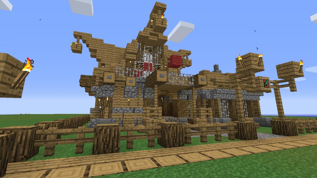 Medieval Blacksmith / Workshop Minecraft Map