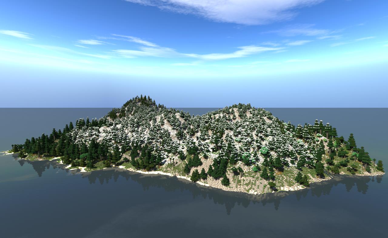 Alpine Island - Custom Survival Island -by TylerTimoJ Minecraft Project