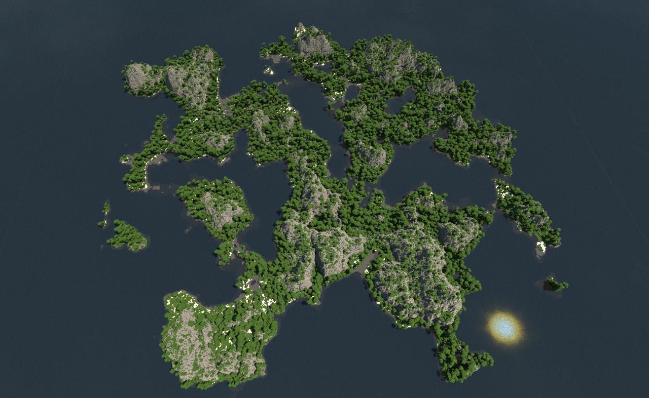 Archipelago | Custom Terrain | Survival Ready -by TylerTimoJ Minecraft Map
