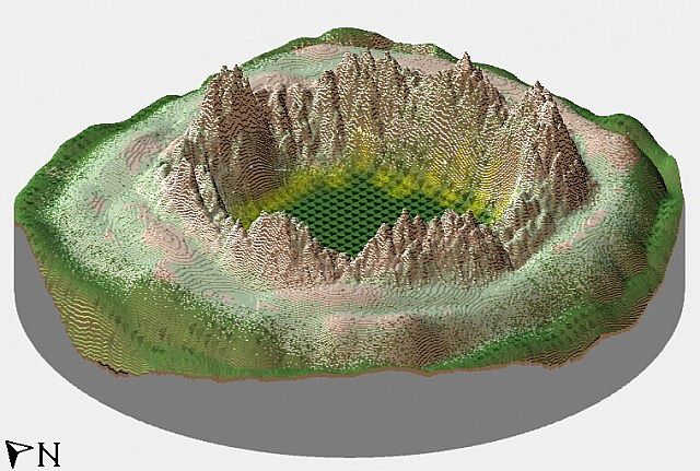 Custom Terrain Minecraft Map
