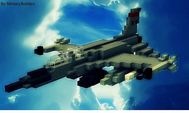 F-16 Super Falcon - Fighter Jet Minecraft Map