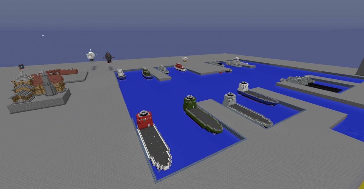 Fairbanks Shipyards Minecraft Map