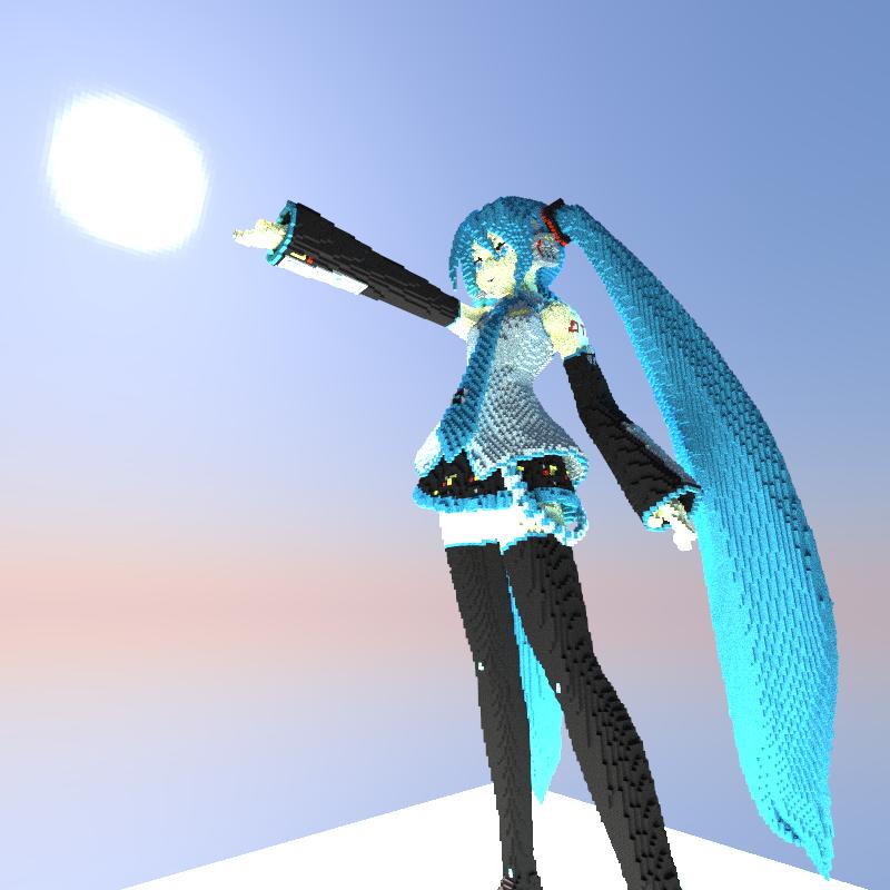 Hatsune Miku (初音ミク) Minecraft Map