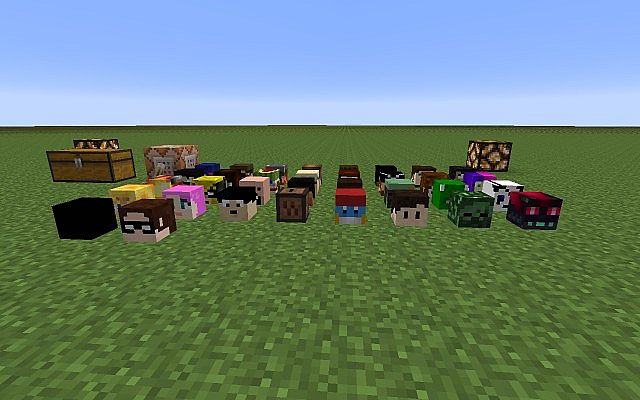 Player Heads Minecraft Map