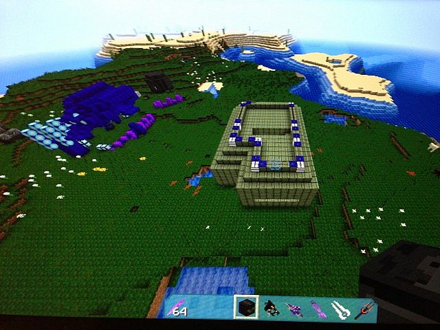 UNSC Halo Custom base with Phantom! Minecraft Map