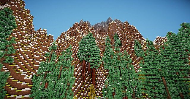 Custom Terrain Minecraft Map