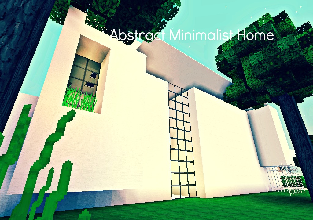 Abstract Minimalist Home | ProsperIvy Architects Minecraft Map