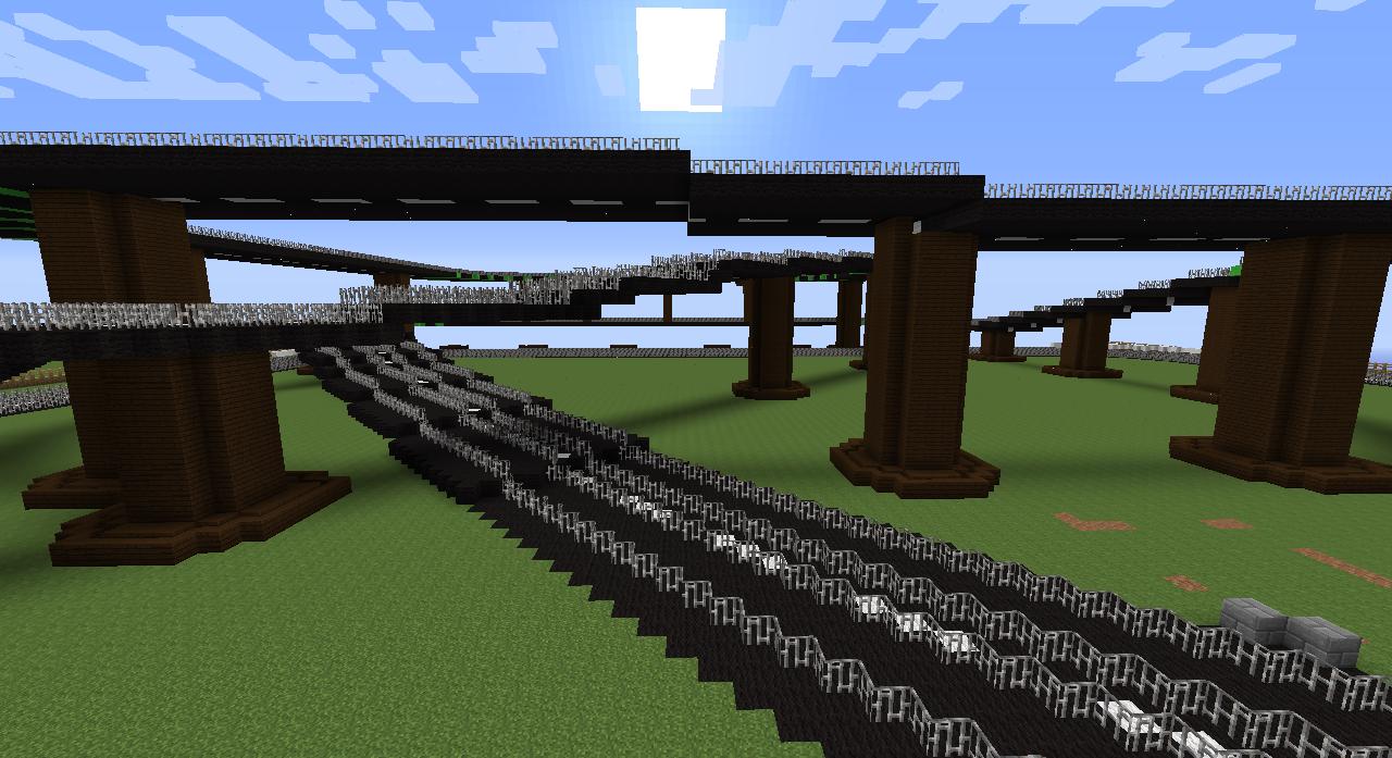 Slotcar Horse Racetrack Minecraft Map