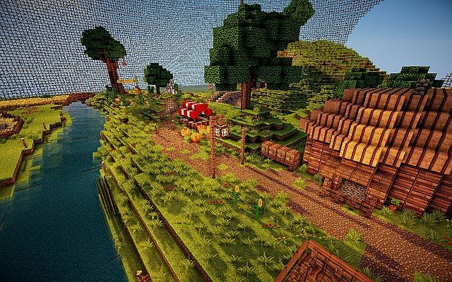 Hide 'n' Seek Arena: The Shire. Minecraft Map