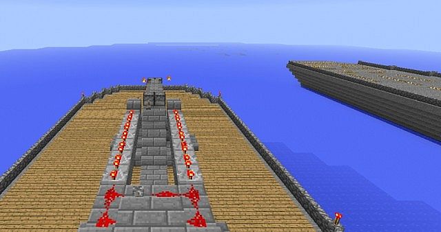 Carrier *Before modernization* WW2 style Minecraft Map