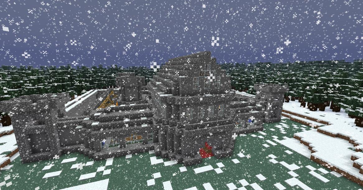 Library Monastery Minecraft Map
