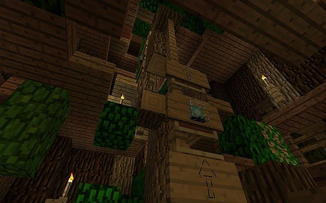 Among the Treetops Minecraft Map