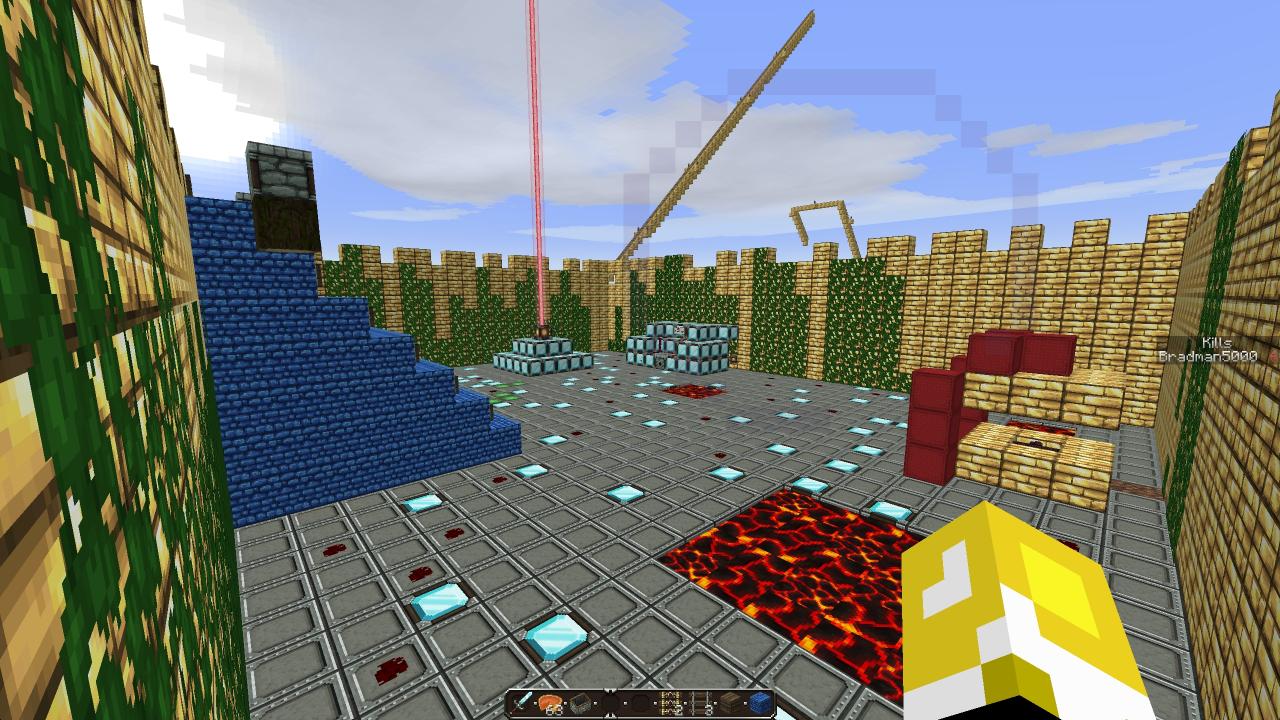 My awesome LAN world. Minecraft Map