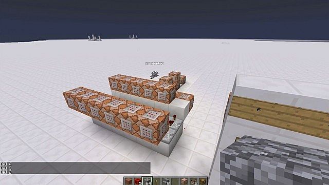 Clone and teleport your builds randomly around the world in Minecraft 1 ...