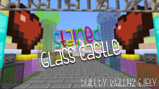 Stained Glass Castle Minecraft Map