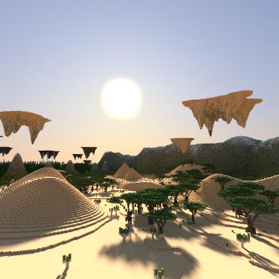 Alfhiem Online map (From Sword art online) [Being Re-Sized] Minecraft Map