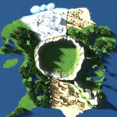 Alfhiem Online map (From Sword art online) [Being Re-Sized] Minecraft Map