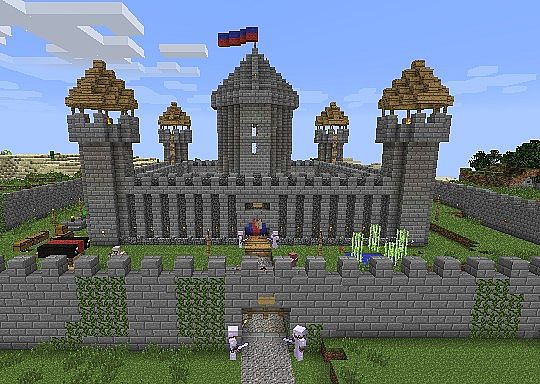 Review the Castle Minecraft Map