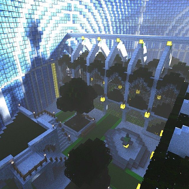 The Hydroponic Vaults Minecraft Map