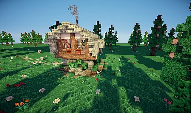 Steampunk Hovel/Cottage Minecraft Map