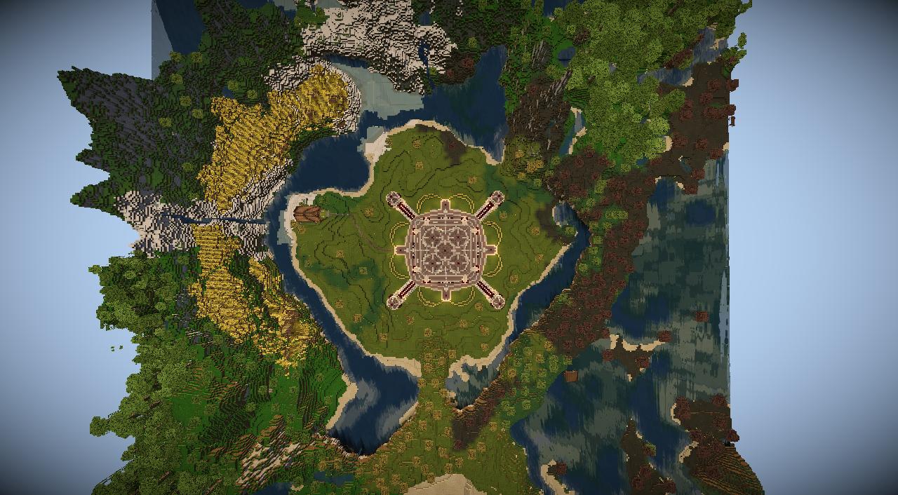 Temple of the Spawn Minecraft Map