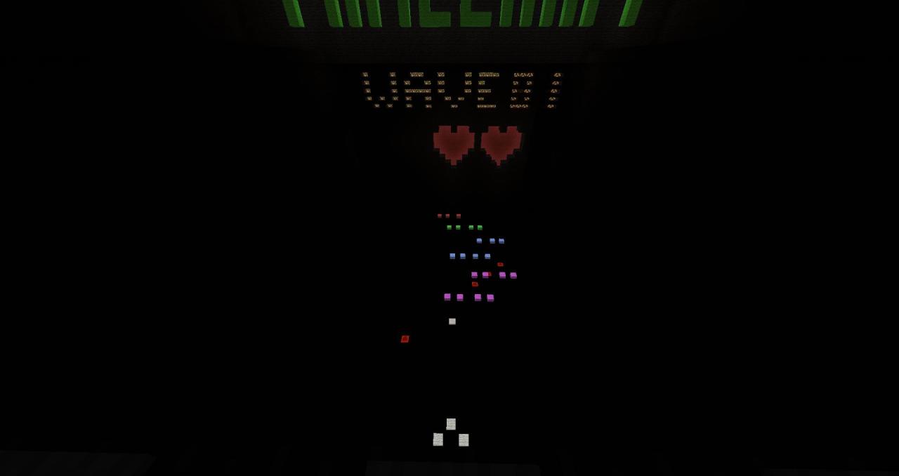 Minecraft[1.8] - Space Invaders[MiniGame] Minecraft Map