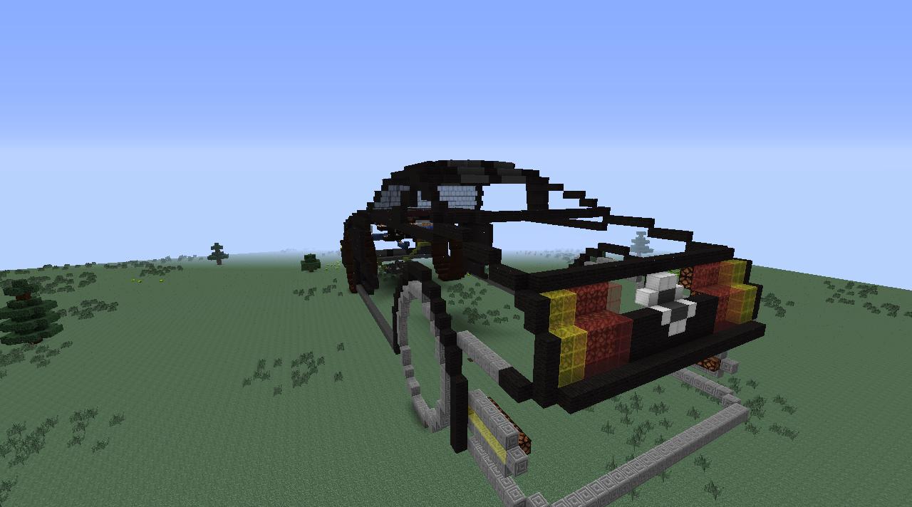 K.I.T.T. Knight Rider (Ford Mustang GT Cobra) Minecraft Map