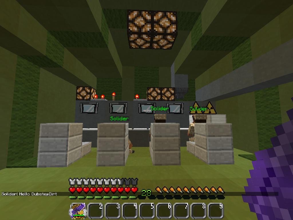 [Custom NPCs] Military Base Minecraft Map