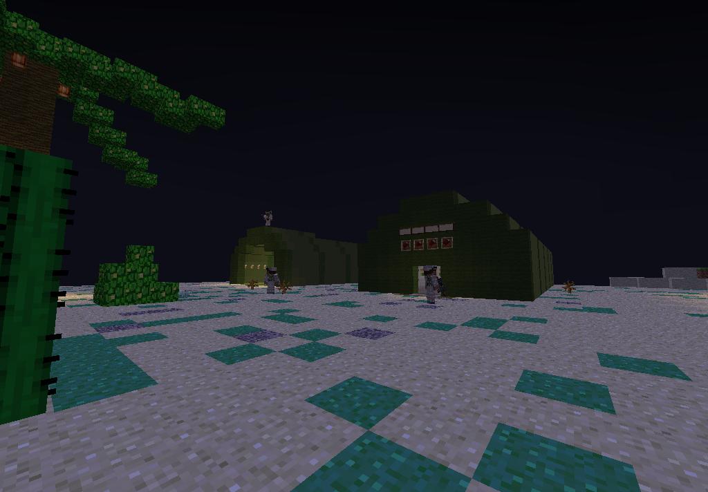 [Custom NPCs] Military Base Minecraft Map
