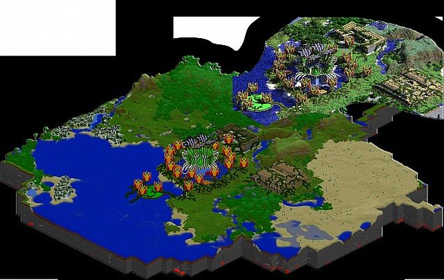 Spawn 1 Minecraft Map