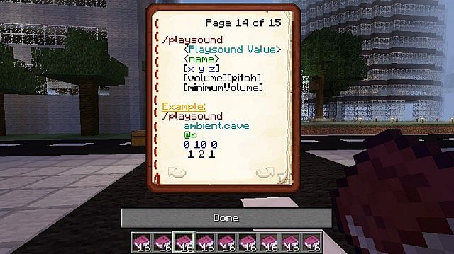 Little CBL (Command Block Library) Minecraft Map