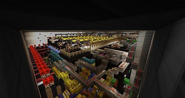 Cinema / Theater with redstone functions Minecraft Map
