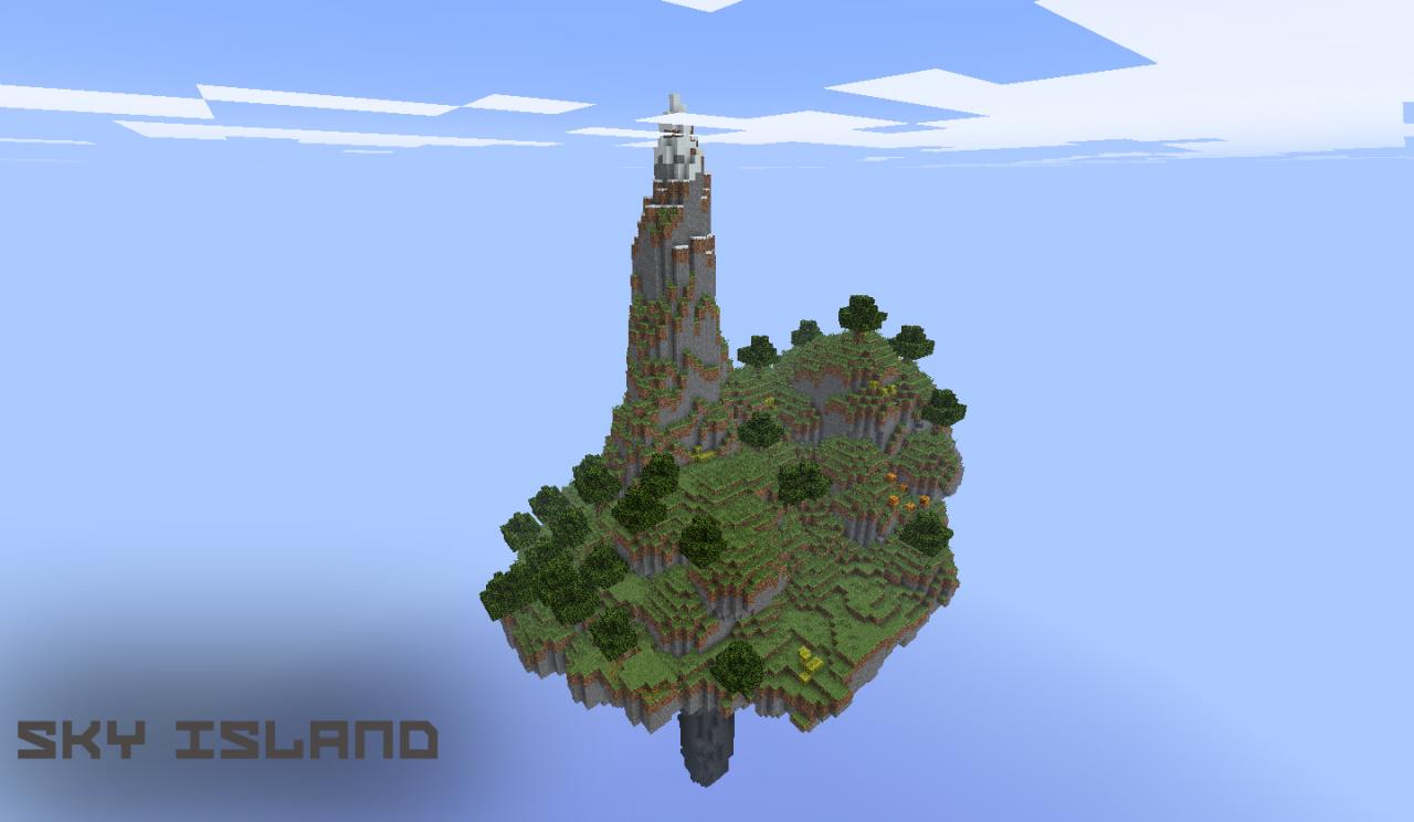 Minecraft Sky Island Minecraft Map