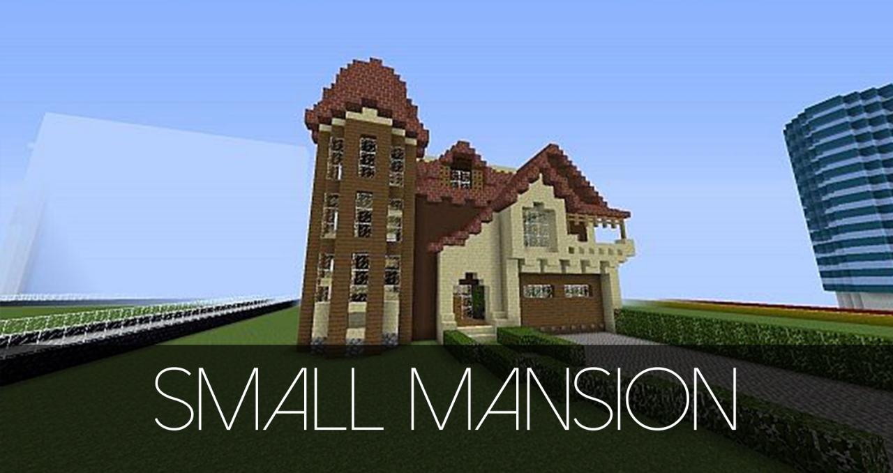 Small mansion Minecraft Map