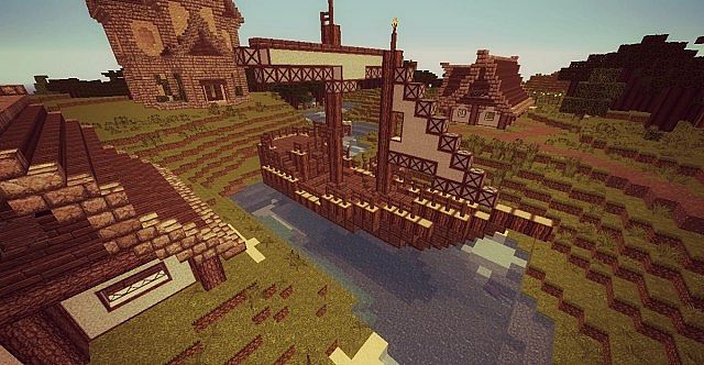 Rainrock Old Village Minecraft Map