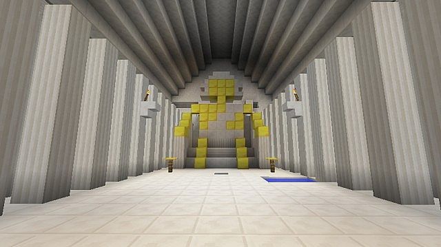 Temple of Zeus Minecraft Map