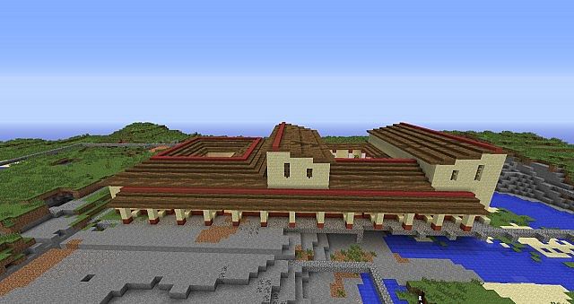 Greco-Roman City Minecraft Map