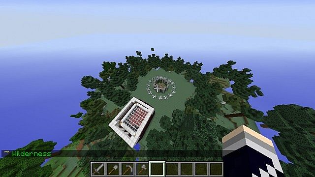 Hunger Games World Minecraft Map