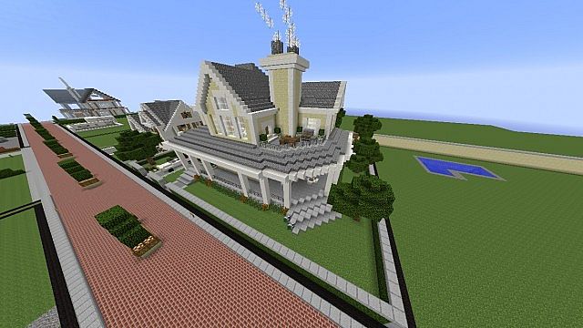 American house Minecraft Map