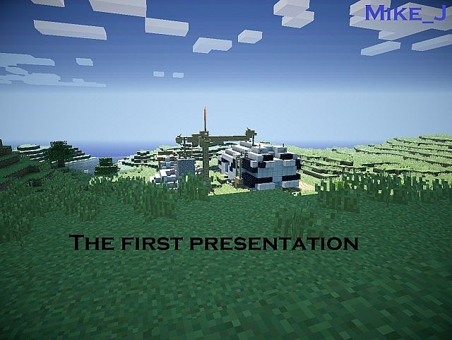 The first presentation.