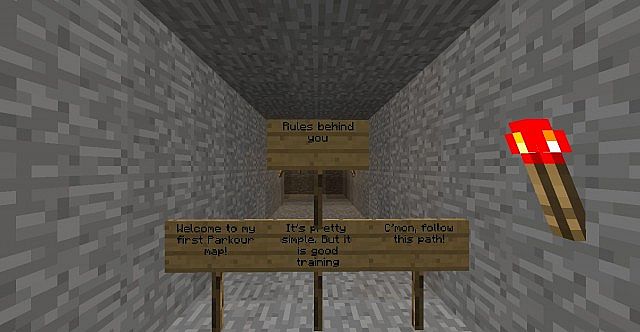 Parkour Course Minecraft Map